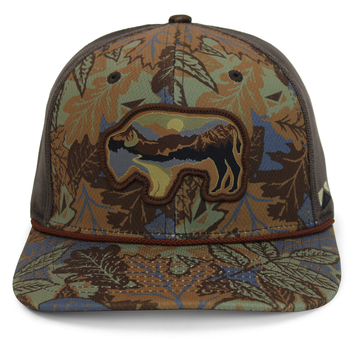 Sunset Bison Buffalo Meshback Rope Cap – Paramount Outdoors